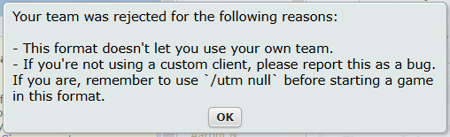 Needs Triage Bug Report Validator Smogon Forums 4946
