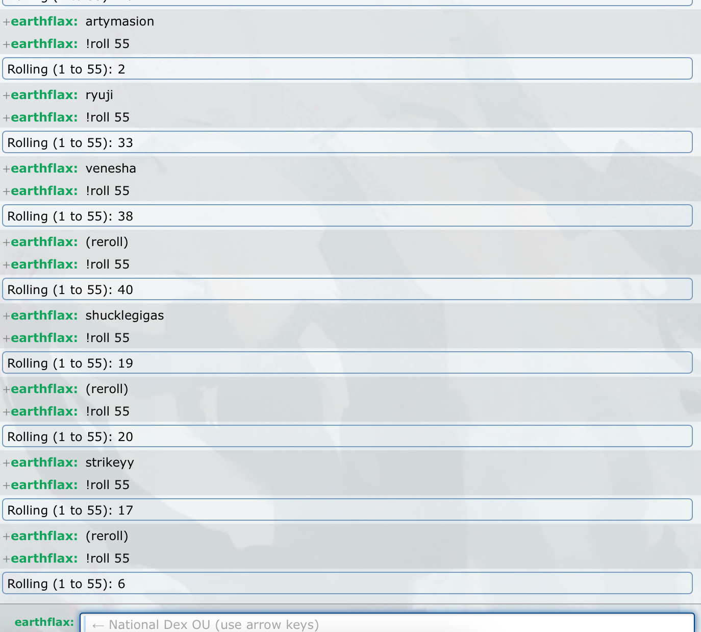 National Dex - National Dex Winter Seasonal - Round 1 [SUBS CLOSED] | Page 2 | Smogon Forums