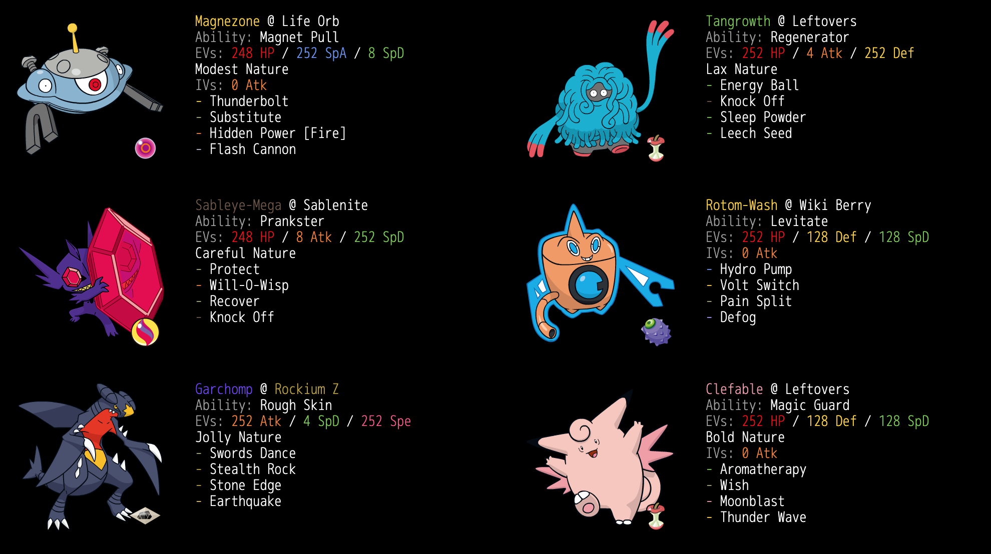 Sm Ou Sub Optimal Ou Team ~1200 Smogon Forums